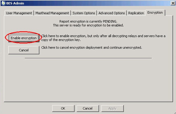 BigFix Wiki - Message Level Encryption